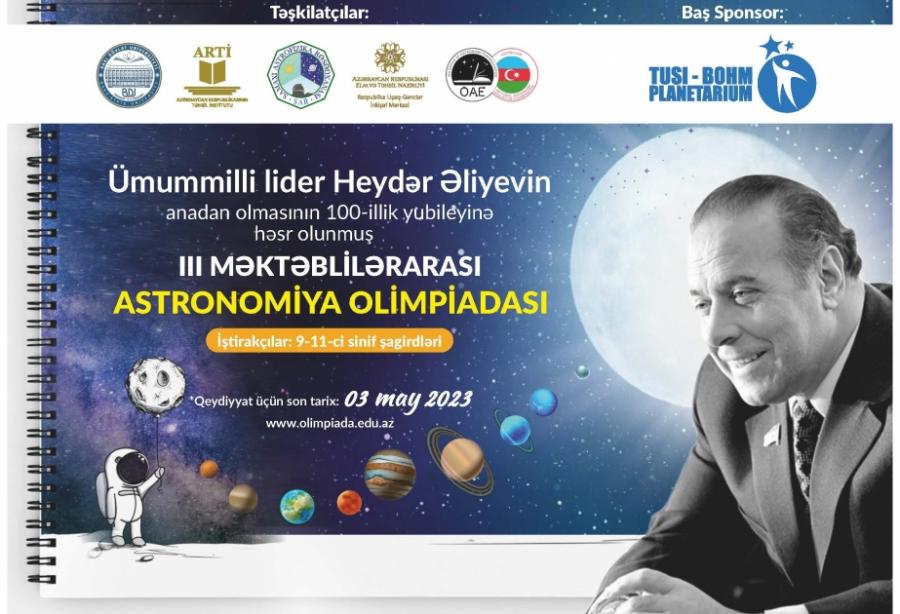 525-ci qəzet - Məktəblilər arasında astronomiya olimpiadası keçiriləcək
